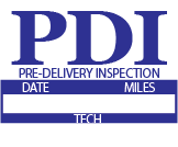 PRE-DELIVERY INSPECTION CLING – Wilson Distributor Service