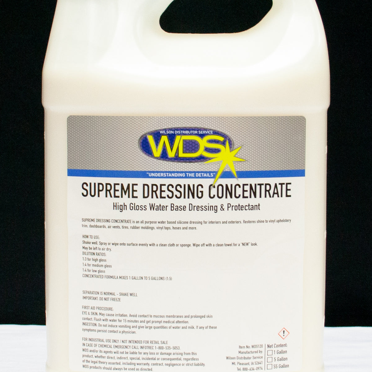 WDS SUPREME DRESSING CONCENTRATE – Wilson Distributor Service