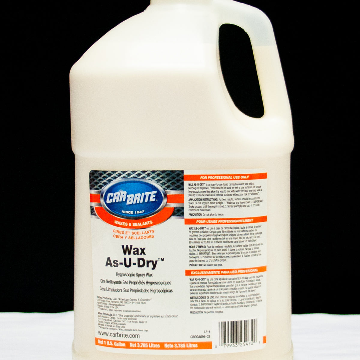 Buy Top-Rated CAR BRITE WAX AS-U-DRY – Wilson Distributor Service