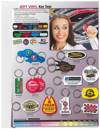 VINYL KEY FOBS – Wilson Distributor Service